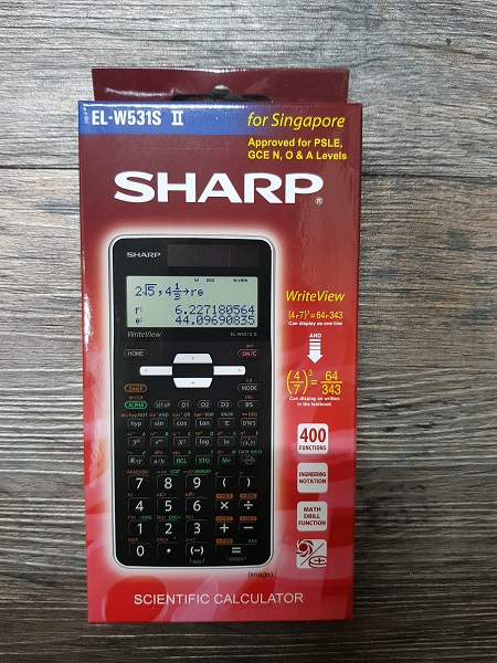 Sharp Scientific Calculator EL-W531S II - Blinks